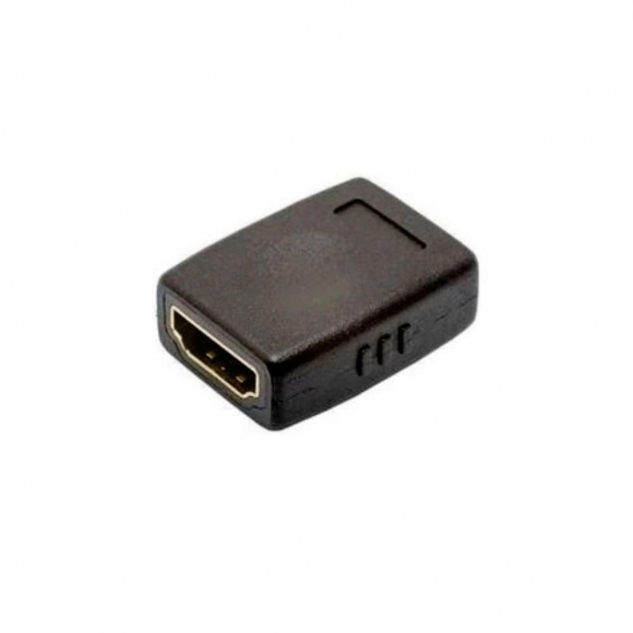 CONECTOR ADAPTADOR HDMI FÊMEA + HDMI FÊMEA - AS COMPONENTES