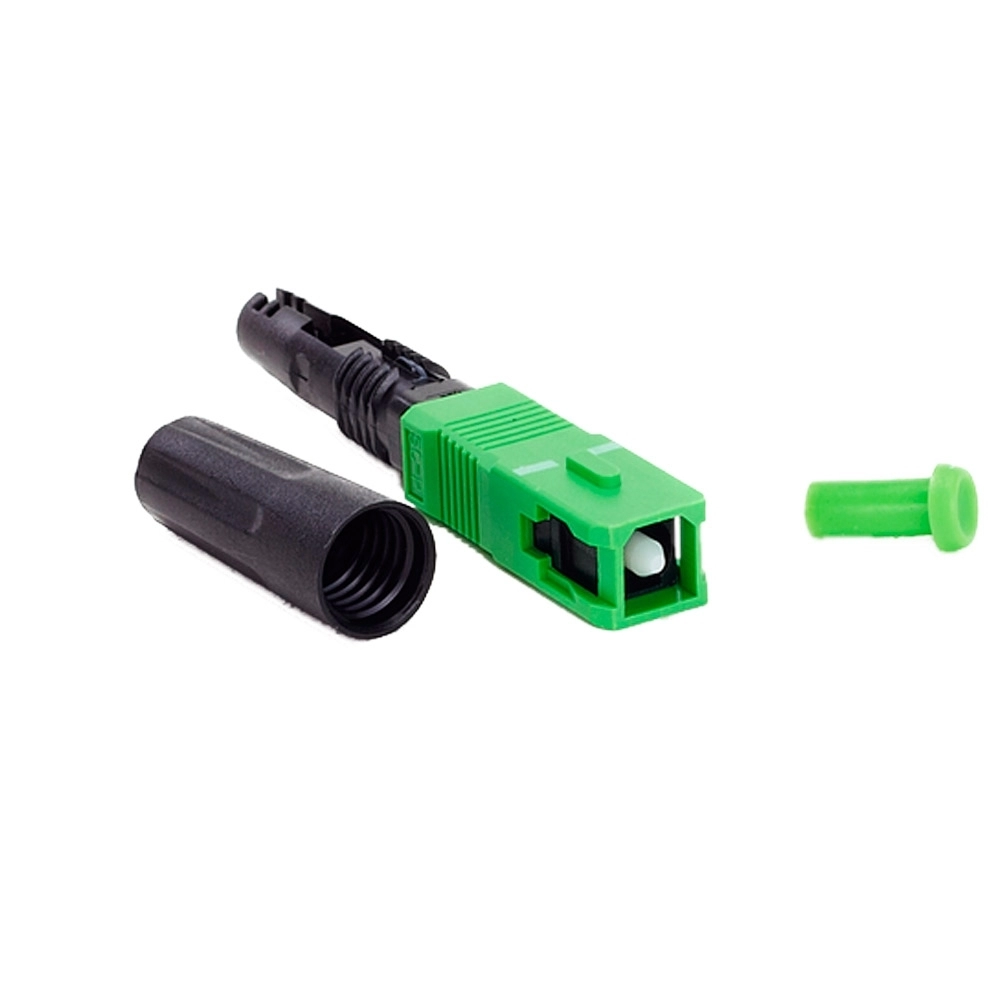 CONECTOR FAST SC/APC PARA FIBRA ÓPTICA - AS COMPONENTES