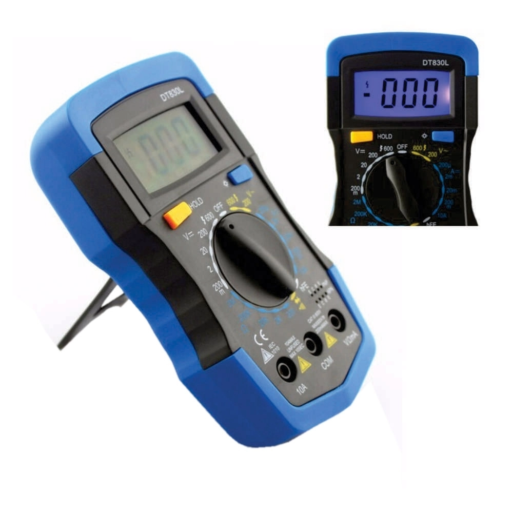 MULTÍMETRO DIGITAL PROFISSIONAL MD180L - AS COMPONENTES