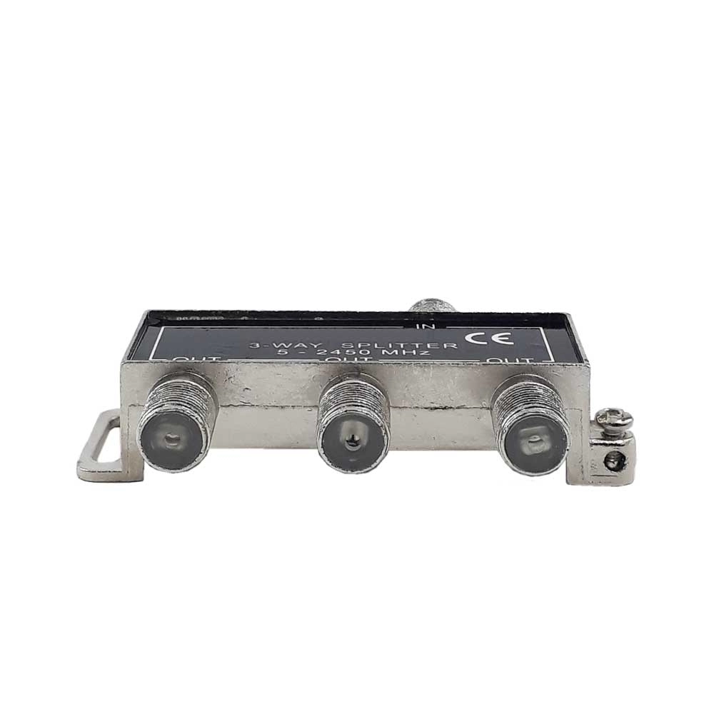 DIVISOR SPLITTER PARA ANTENA 4 SAÍDAS ALTA FREQUÊNCIA - AS COMPONENTES