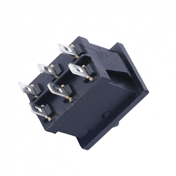 CHAVE GANG KCD1-203 6T ON-OFF-ON PT