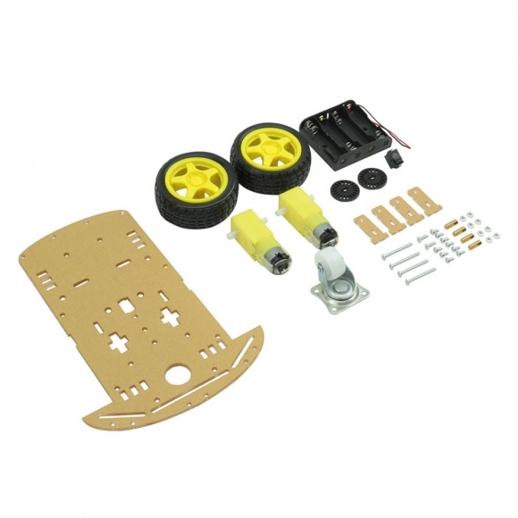 KIT CHASSI ROBO 2WD PARA ARDUINO - AS COMPONENTES