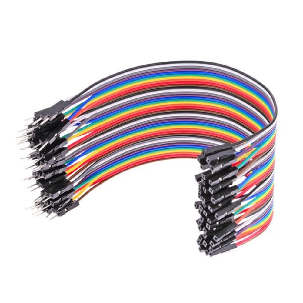 CABO JUMPERS M X F 20CM KIT 40 - AS COMPONENTES