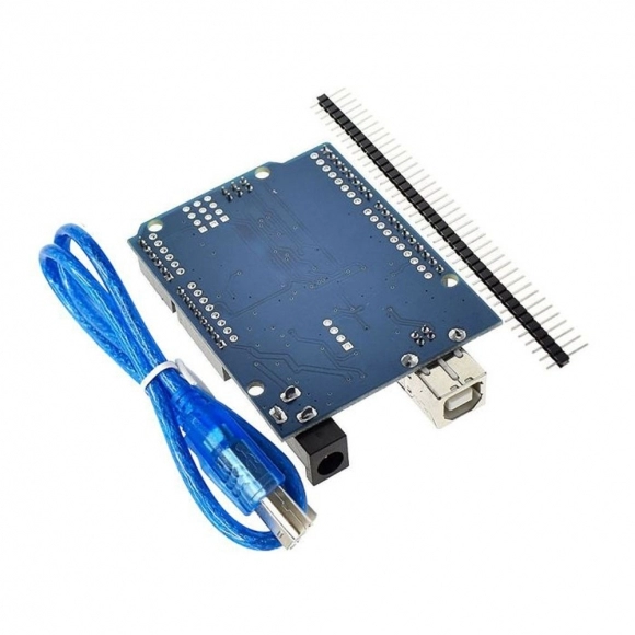 PLACA ARDUINO UNO R3 ATMEGA328P SMD CH340G COM CABO